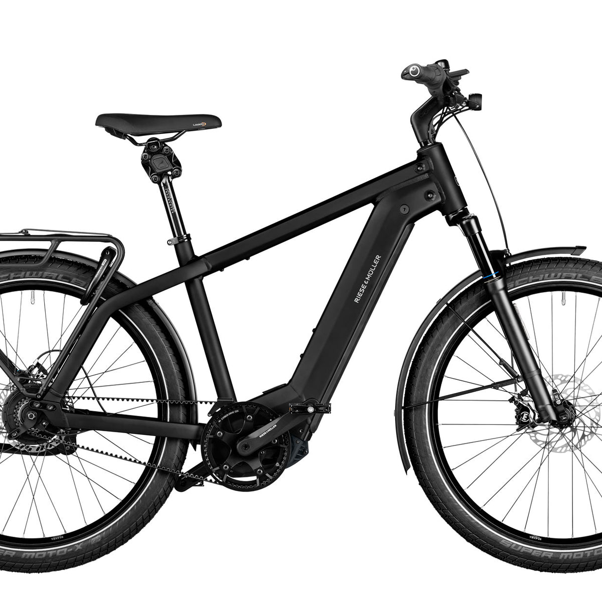 Riese & Muller Charger 4 GT Vario, Mat Zwart, 49cm – Simple Bike Store