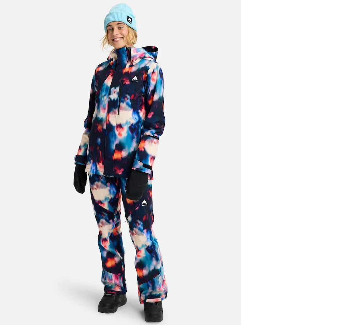 BURTON jacket WMS Reserve 2L Ins Stretch floral blur – Simple Bike Store