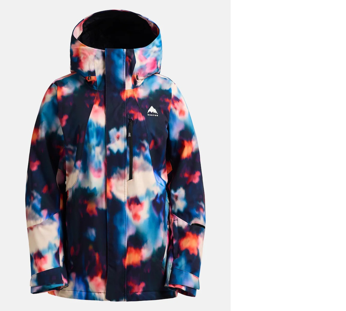 BURTON jacket WMS Reserve 2L Ins Stretch floral blur – Simple Bike Store